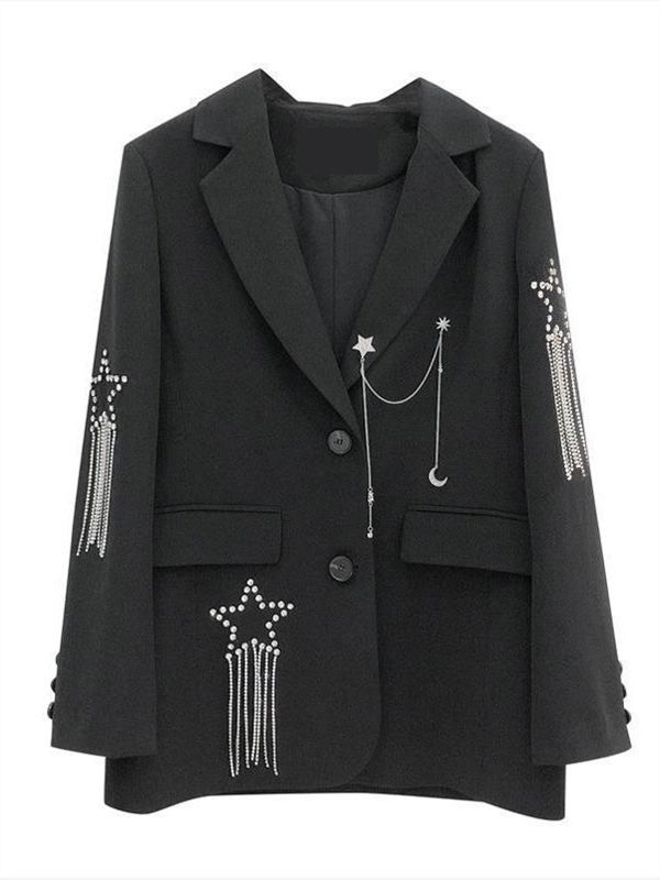 Diamond-studded suit jacket women 2021 spring and summer new fashion ...